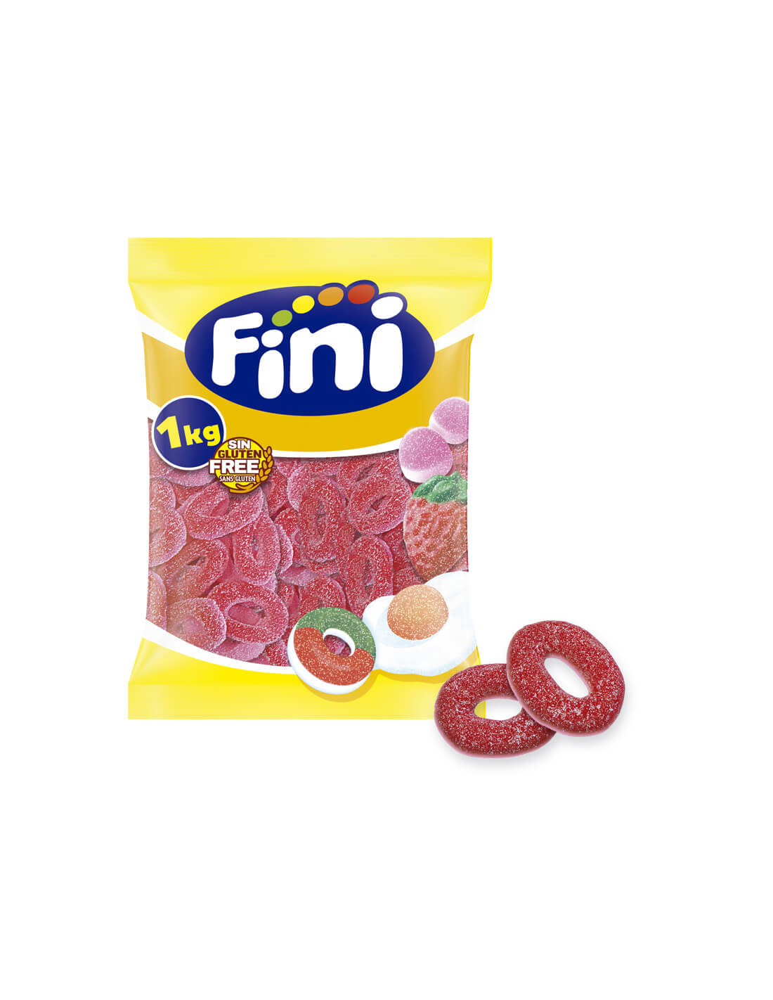 Regaliz relleno de todos los colores para mesas dulces. En Sugaramma